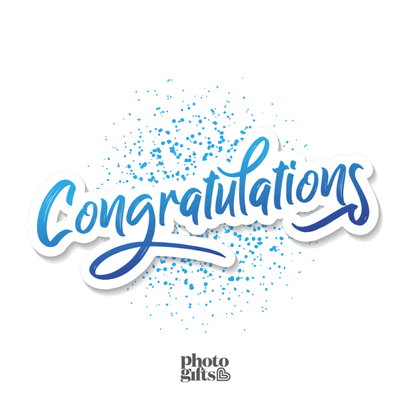 Congratulations Gift Card – Printsite Demo